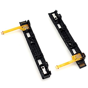 Deal4GO Left & Right Joycon Slide Rail w/Sensor Flex Cable Compatible with Nintendo Switch Joycon Controller Slider Rail