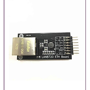 KOOBOOK 2Pcs Smart Electronics LAN8720 Network Module High-Performance 10/100 Ethernet Transceiver (Phy) Development Board RMII Interface