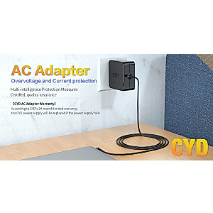 CYD 44w Tablet-Computer Chargers Compatible for Surface Laptop Go 2 3 4, Surface book 2 Surface-laptop pro 3 pro 4 pro 5, laptop-charger for Surface 1706 1800 1735 1736