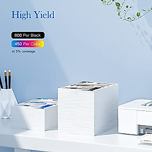 Valuetoner Remanufactured Ink Cartridge Replacement for Epson T288XL T288 XL 288XL 288 XL to use with XP-430 XP-340 XP-440 XP-330 XP-434 XP-446 Printer (2 Black, 1 Cyan, 1 Magenta, 1 Yellow, 5 Pack)