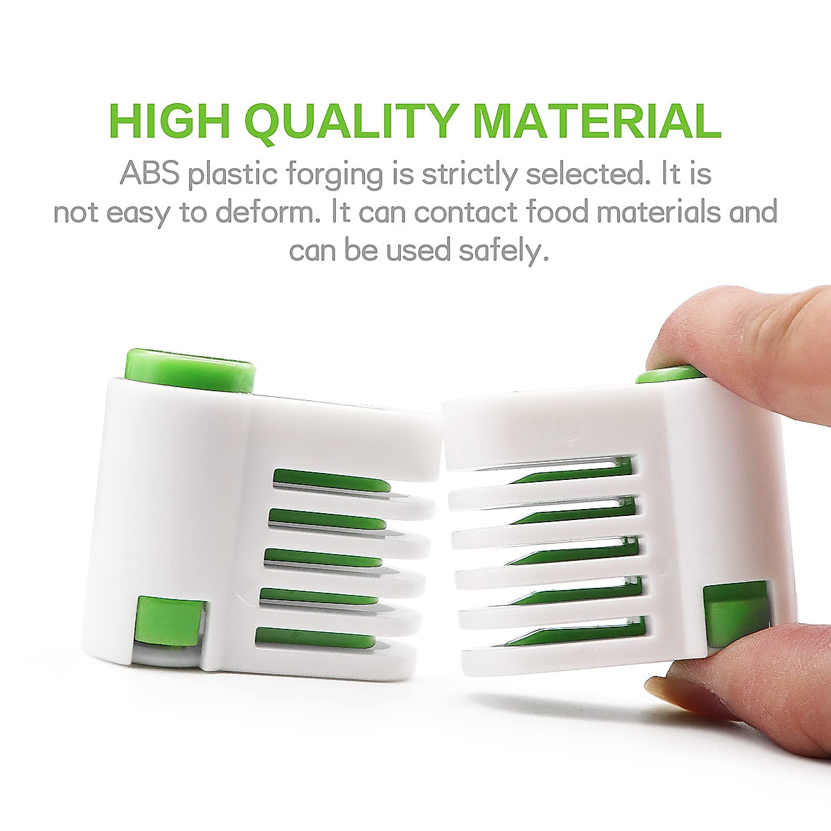 2 Pcs DIY Cake Slicer, Cake Slicing Leveler, Toast Cut, Adjustable 5 Layers Leveler Slicer(2 of Green)