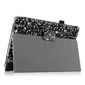 Fintie Folio Case for iPad Mini 3, Mini 1/2 - Slim Fit Case Smart Stand Cover Auto Sleep/Wake Feature, Composition Book Black