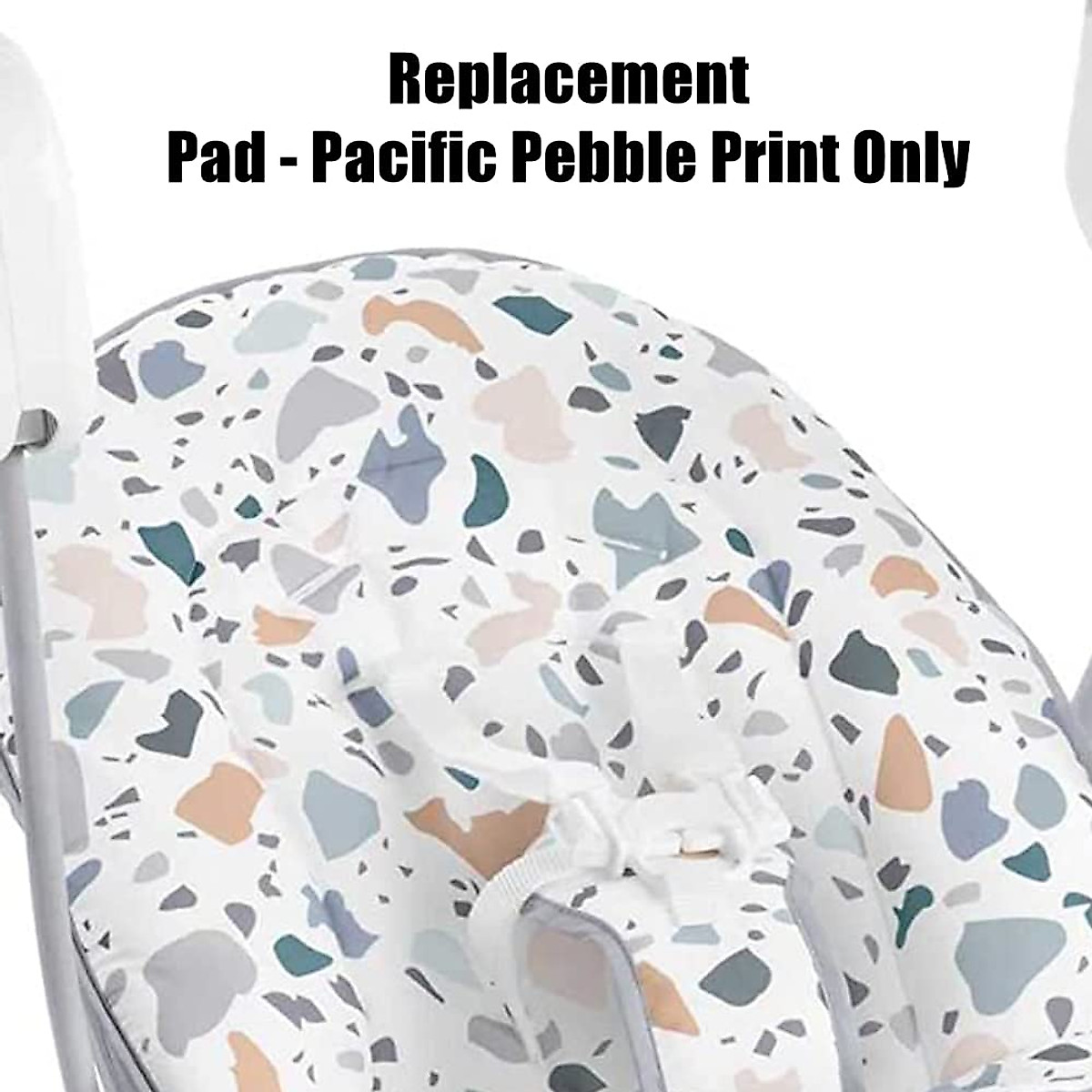 Replacement Pad for Fisher-Price Take-Along Swing - HBD71 - Replacement Padded Seat Cover - Pacific Pebble Print