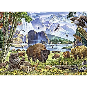 Ravensburger North American Nature Puzzle - 300 Pieces | Great Outdoors Puzzle Series | Unique Softclick Technology | Perfect for Ages 9+ | FSC Certified