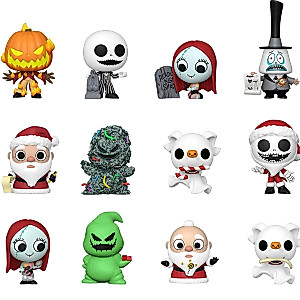 Funko The Nightmare Before Christmas 30th Anniversary Mystery Minis Display Case of 12 Figures