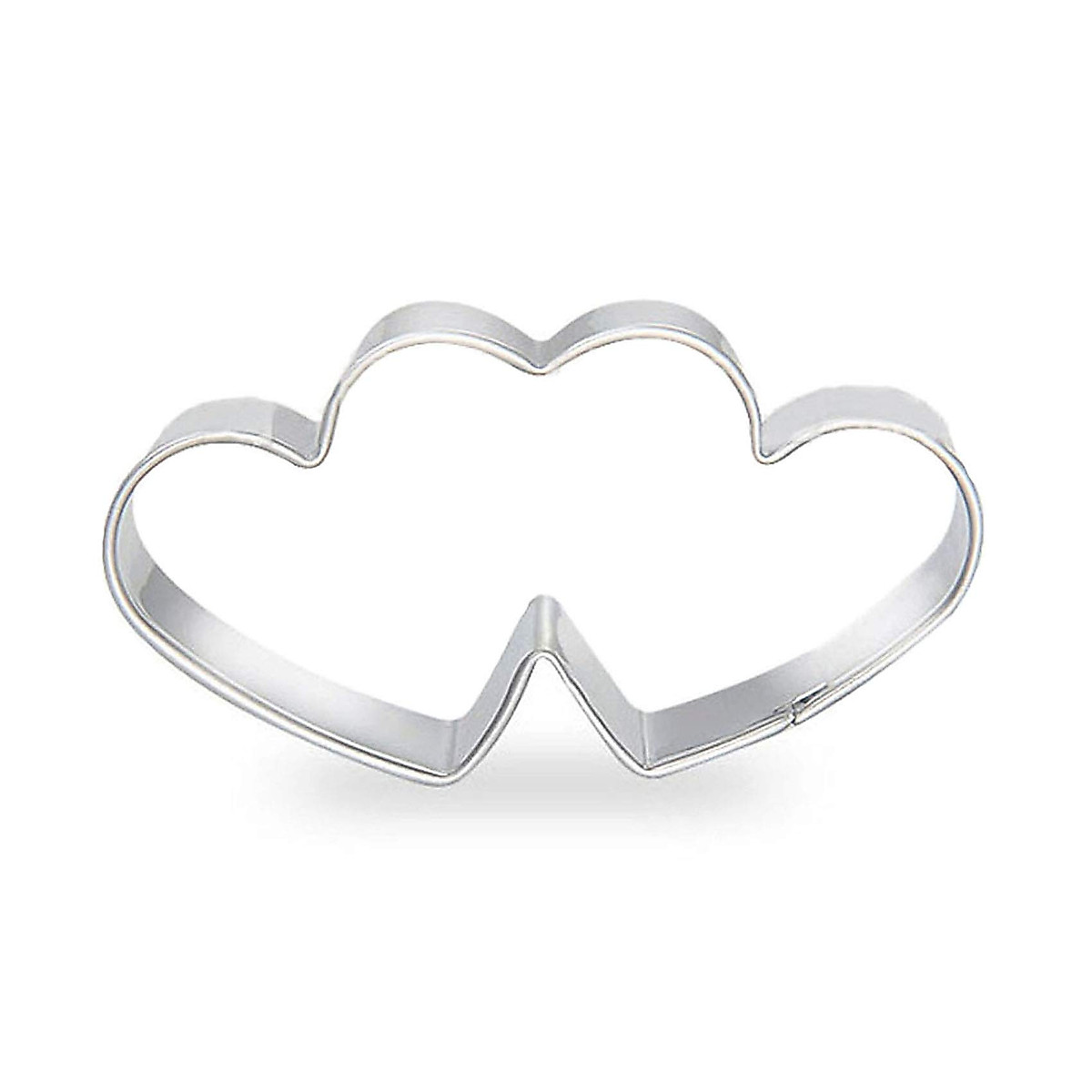 ZDYWY Double Hearts Cookie Cutter