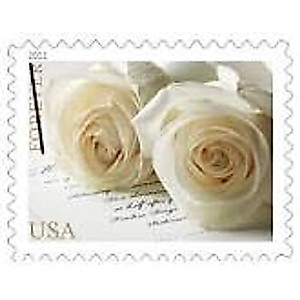 Wedding Rose Forever Postage Stamp-lot of 100