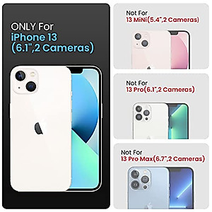 FireNova Designed for iPhone 13 Case, Silicone Upgraded [Camera Protection] Phone Case with [2 Screen Protectors], Soft Anti-Scratch Microfiber Lining Inside, 6.1 inch, Light Brown