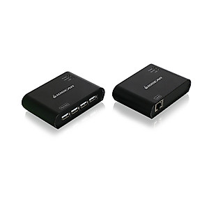 USB 2.0 4 Port USB Extender - Up To 165Ft - Cat5, Cat5e or Cat6 Ethernet - High Speed (480Mbps) - Plug-n-Play - TAA compliant - Windows - MacOS - GUCE64