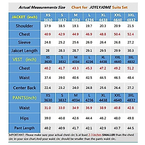 Mens Suit Slim Fit 3 Piece Suits for Men Formal Bussiness Prom Tuxedos Suit Wedding Party Suit Blazer Vest Pants & Tie Black XS