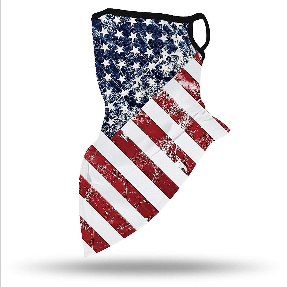 Unisex Bandana Face Mask with Ear Loops Balaclava Neck Gaiter UV Sun Mask Headwear Motorcycle Face Mask Riding Fishing (ME-012E)