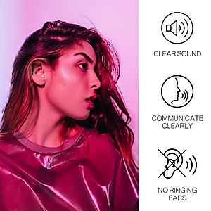 EarPeace Music - High Fidelity Concert Ear Plugs - Ear Protection for Concerts, Musicians and Live Events with Loud Music - Reusable/Hypoallergenic Earplugs - Noise Reduction Up to 26dB