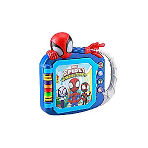eKids Spidey and His Amazing Friends Book, Toddler Toys with Built-in Preschool Learning Games, Educational Toys for Fans of Spiderman Toys and Gifts