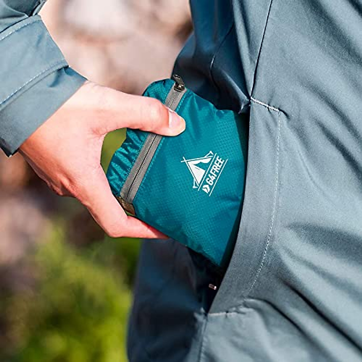 G4Free 16L Lightweight Hiking Daypack Packable Small Backpack Water Resistant Shoulder Bag for Travel Outdoor Men Women