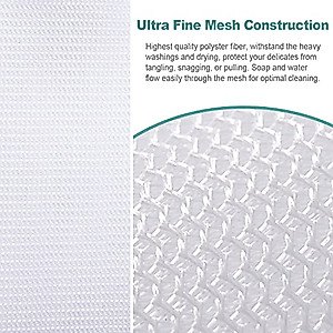 XCX Mesh Laundry Bags with Four Combinations, Laundry Bra Lingerie Mesh Wash Bags for Different Laundry Needs, Delicates Laundry Bag for Blouse, Underwear (D-7 Pack)