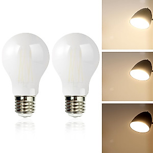 FLSNT 𝟑 𝐖𝐚𝐲 𝐋𝐄𝐃 𝐋𝐢𝐠𝐡𝐭 𝐁𝐮𝐥𝐛𝐬, A21 LED Light Bulb E26 Standard Base, 40W 60W 100W Equivalent, 3-Way Dimmable A21 LED Light Bulbs, 400-800-1500 Lumens, 3000K Soft White, 2 Pack