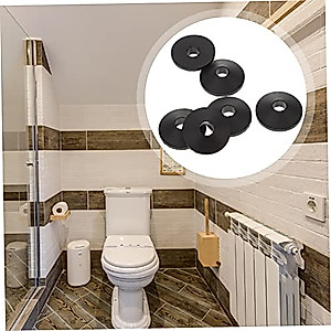 Uonlytech 80 Pcs Sealing Ring Washers for Screws Toilet Bolts Toilet Tank Gasket Leak- Proof Bolt Conical Washers Toilet Tank Screws Washers Toilet Tank Rubber Washer Seals Rubber Washers M8