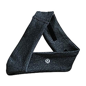 Lululemon Fly Away Tamer Headband II (Heathered Black)