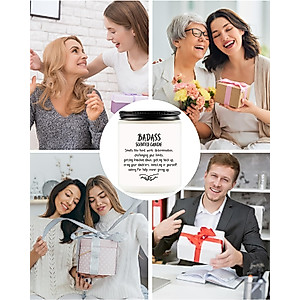 Graduation Gifts for Her Him 2024, Inspirational Gifts for Women Men, Congratulations Gifts, New Job, Promotion, Proud of You Gifts, Handmade Lavender Natural Soy Wax Candle Gifts (7oz)