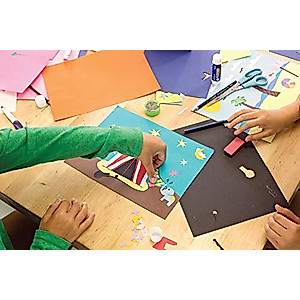 Tru-Ray® Construction Paper, 50% Recycled, Assorted Colors, 12" x 18", Pack Of 50