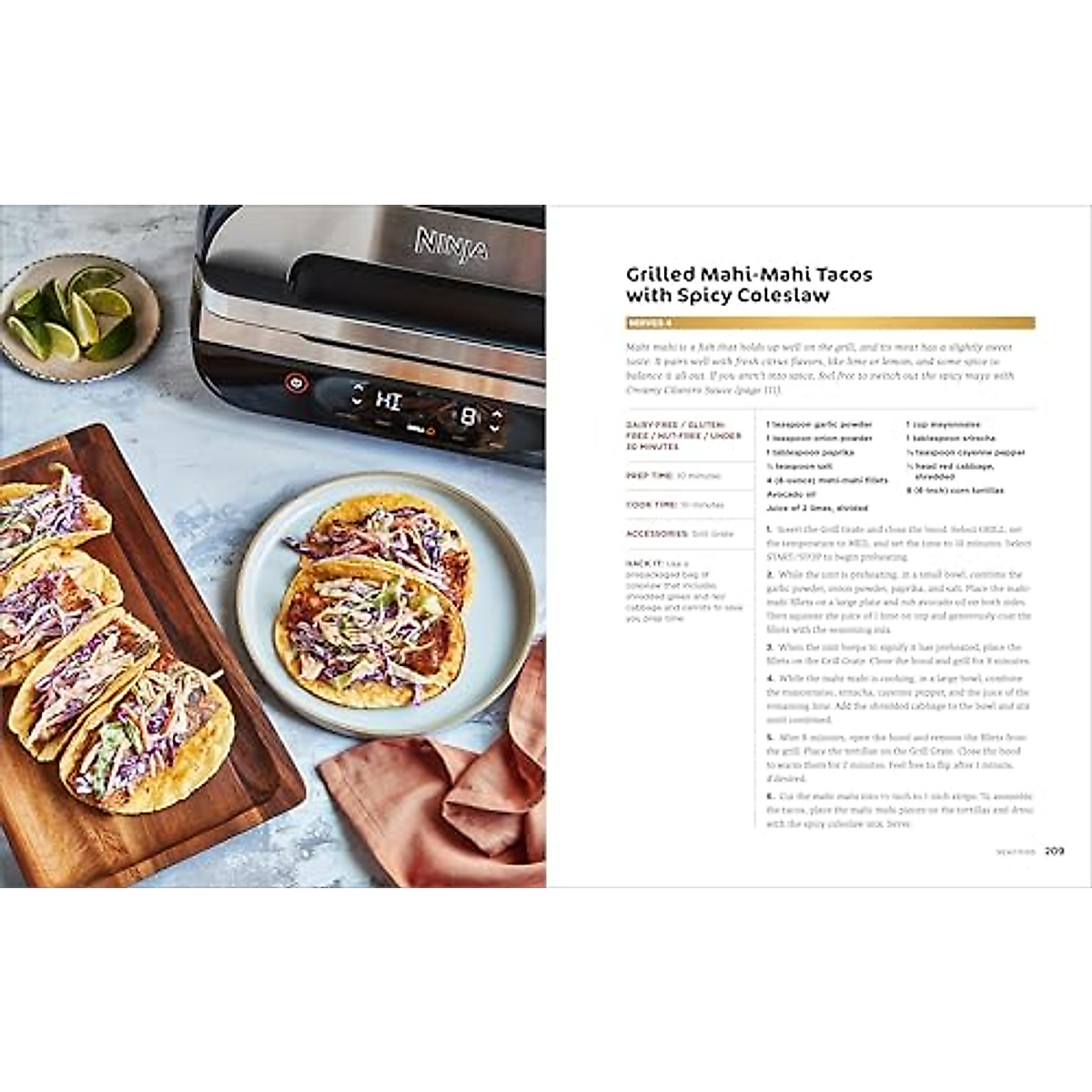 Ninja Foodi Smart XL Grill Complete Cookbook: 150 Recipes to Sear, Sizzle, and Crisp (Ninja Cookbooks)