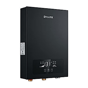 Tankless Water Heater Electric, SIVUATEK Instant Water Heater on Demand Smart Electric Hot Water Heater Tankless 18kW 240V, Self-Modulation Hot Water Heater Point of Use V7B-180B