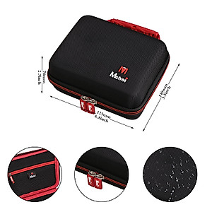 Mchoi Case Compatible with SKIL Rechargeable 4V Cordless Screwdriver - SD561801, with Mesh Pocket Fits for Bit, Bit Holder & USB Charging Cable, Power Screwdriver Shockproof Carrying Case, Case Only