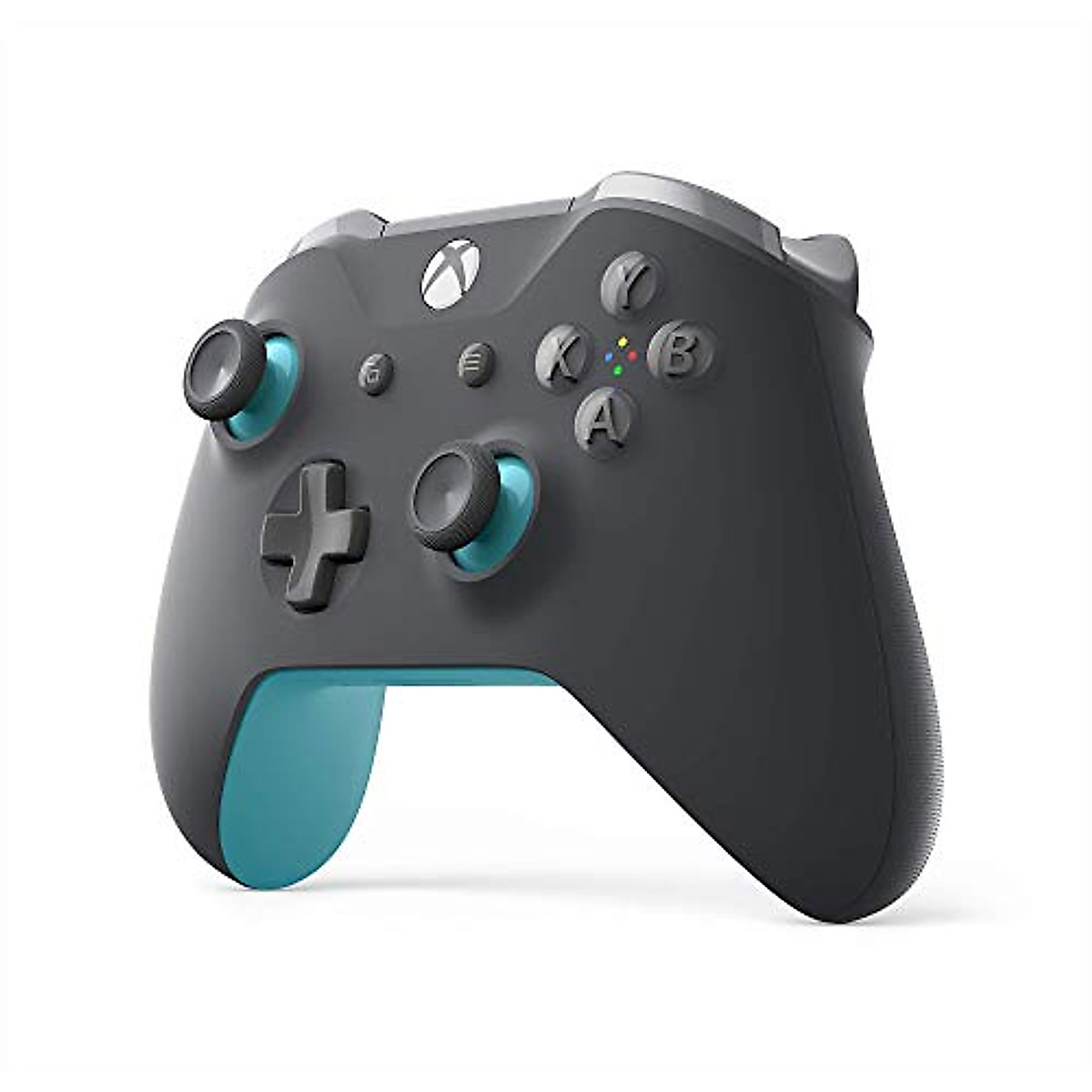 Xbox Wireless Controller Grey & Blue - Wireless - Bluetooth - Xbox One - PC - Grey and Blue