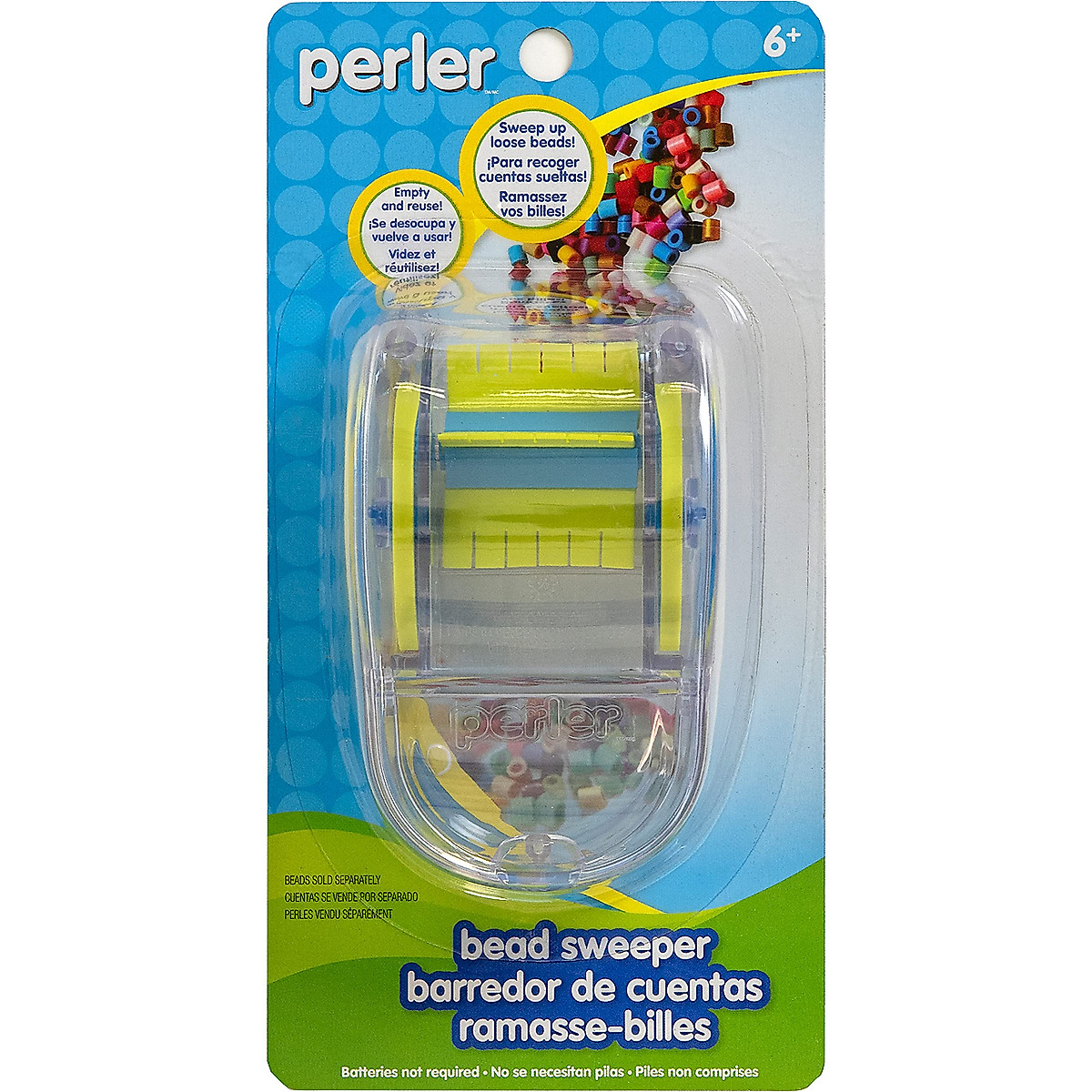 Perler Beads Craft Bead Sweeper for Easy Clean Up