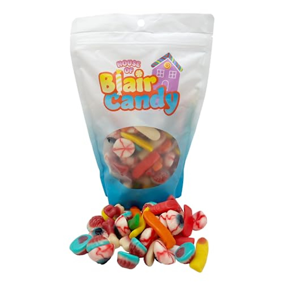 Gummy Missing Body Parts - Perfect For Halloween Parties, Trick or Treat Night, Pinatas, Office Candy Bowls, Wedding Favors, Easter Baskets (2 Pound)