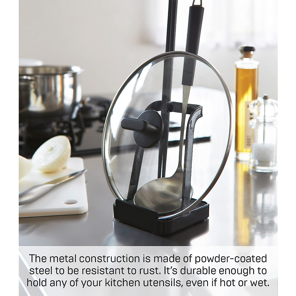 Yamazaki Home Kitchen Utensil Holder and Eco Stand Bundle (2249, 6785)