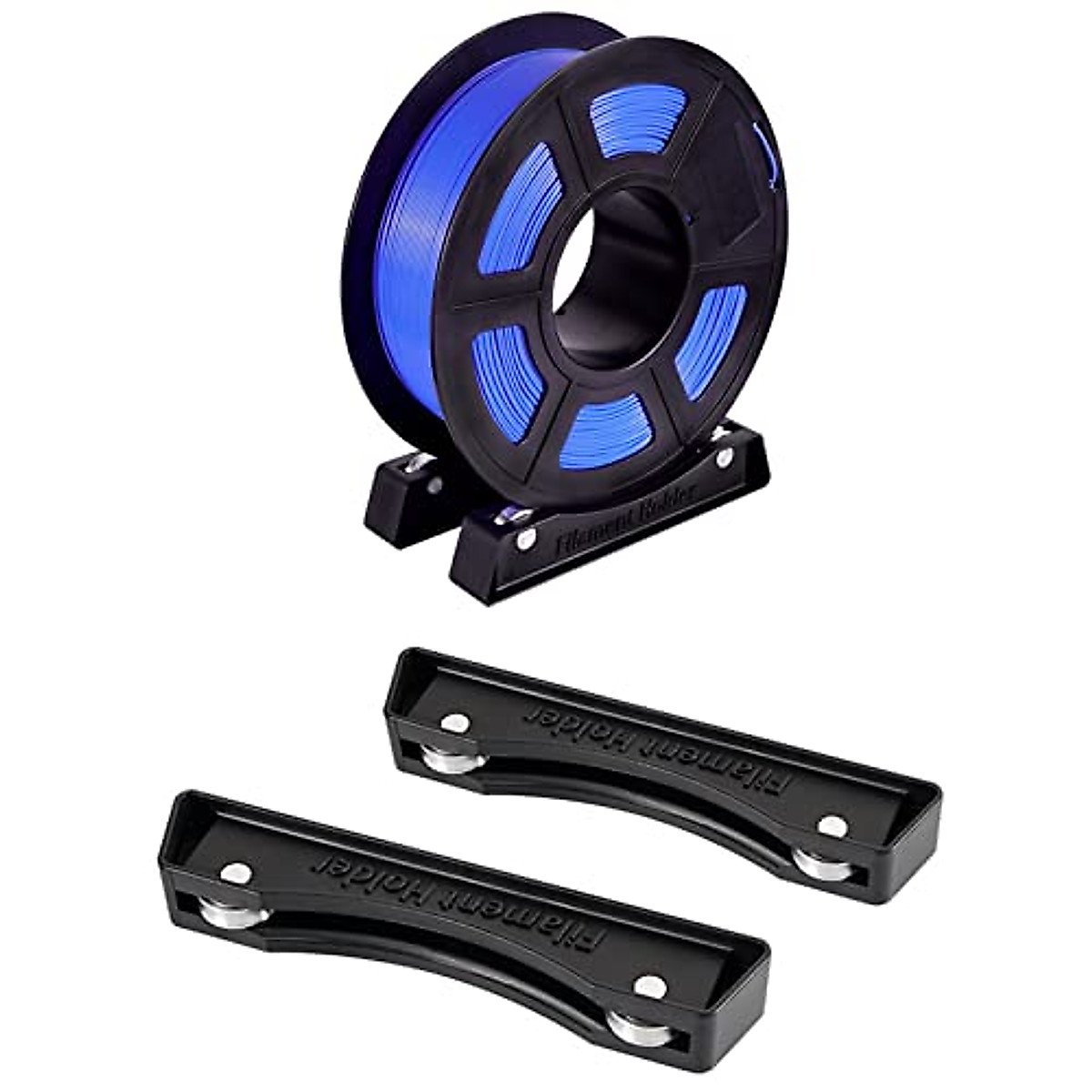 3D Printer Filament Spool Holder with Bearings for Smooth Feeding