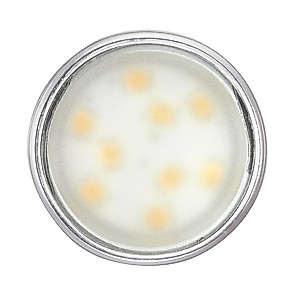 Newhouse Lighting 2.3W (20W Equiv.) Modern GBF Base LED Elevator Bulb BA15D, Halogen Replacement, 12V, 3000K, 200 Lumens, 4-Pack, White (GBF-2320-4)