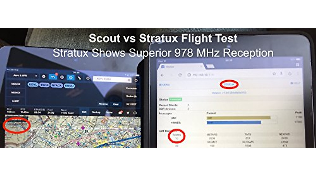 Stratux ADS-B Dual Band Receiver for Reliable Flight Weather & Traffic