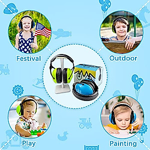 ZOHAN Kids Ear Protection 2 Pack,Kids Noise Canceling Headphone for Concerts, Monster Truck, Fireworks