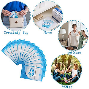 100 Pack Disposable Plastic Toilet Seat Covers,Waterproof Portable Travel Toilet Seat Covers,Toilet Seat Protectors for Toddler Potty Training,Pregnant Mom,Independent Package