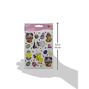 Bunny, Basket & Egg Stickers