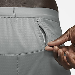 Nike Men's Phenom Elite Knit Running Pants, Grey (as1, Alpha, 3X_l, Regular, Regular, 3XL)