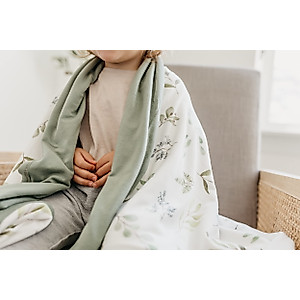 Copper Pearl Three-Layer Baby Blanket: Soft Baby Quilts for Boys and Girls | Breathable, Cozy, Toddler Blanket | Baby Quilt for Newborns | 46x46 Premium Polyester/Rayon | Haven