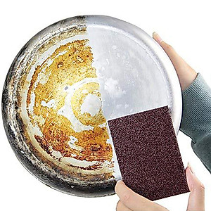 Magical Nano Emery Sponge,Used for Kitchen Cleaning and Bathroom Stains Eraser 10 Pack