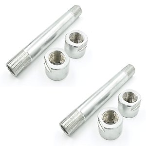 HD Switch (2 Kits) Caster Wheel Axle Spanner & Bushing Replaces Exmark Toro 126-5360, 13x6.5-6 Lazer Z