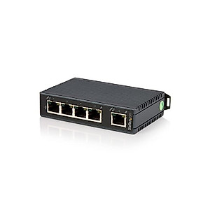 StarTech.com 5-Port Ethernet Switch - 10/100Mbps Industrial Networking Solution - IP30-rated Energy Efficient Internet Switch , TAA (IES5102)