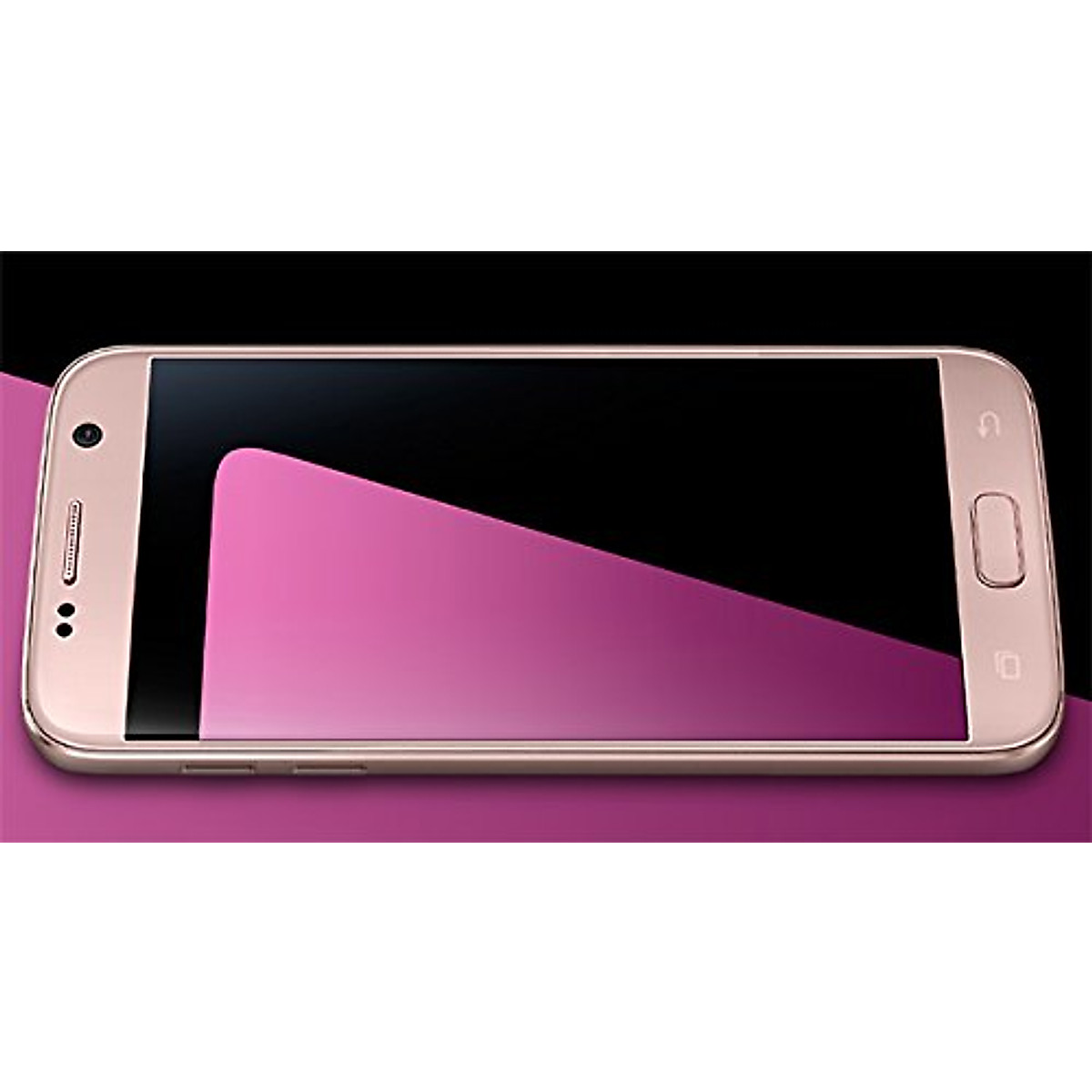 Samsung Galaxy S7 Edge Factory Unlocked Phone 32 GB - Internationally Sourced (Middle East/Afican/Asia) Version G935FD- Pink Gold