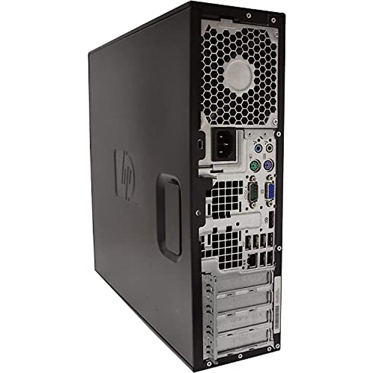 HP Elite Desktop PC Computer | Intel Quad-Core i5 | 8GB Ram | 1TB HDD | 24 Inch LCD Monitor (1080p HDMI), RGB Keyboard + Mouse | Desk Speakers | WiFi + Bluetooth | Windows 10 (Renewed)