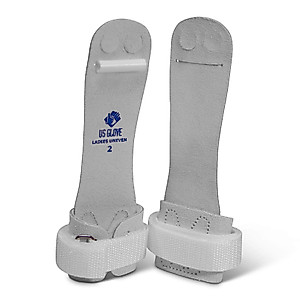 US Glove Women Regular Uneven Bar Grips - Womens Gymnastics Bars Grips - Youth to Adult Girl Sizes - Made in USA - Size: 1 (6 1/8") - Hook & Loop