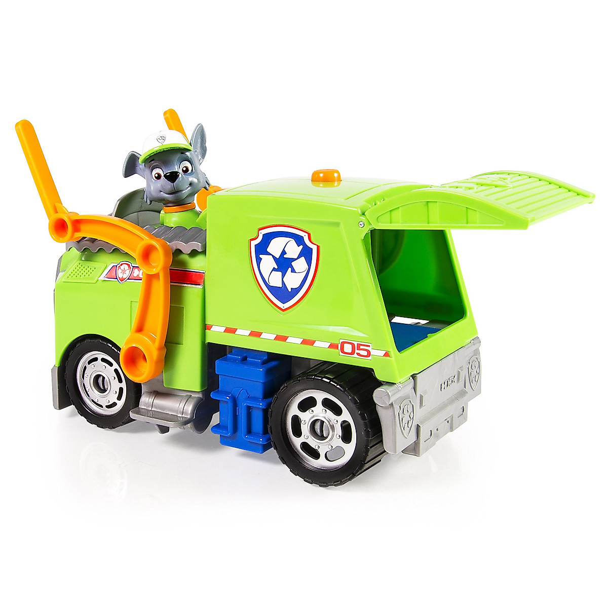 Paw Patrol- Rocky's Lights and Sounds Recycling Truck