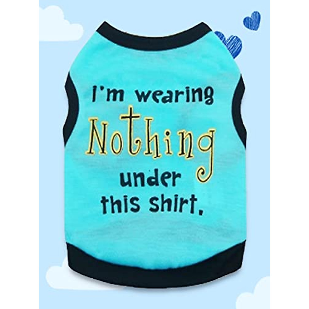 6 Pack Boy Dog Clothes for Boys Small Dog Shirts Puppy T Shirt for Small Dogs Boy Clothes Dogs T-Shirt Chihuahua Yorkie Clothes