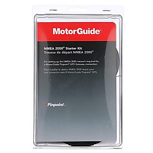 MotorGuide Pinpoint GPS NMEA2000 Starter Kit, Black