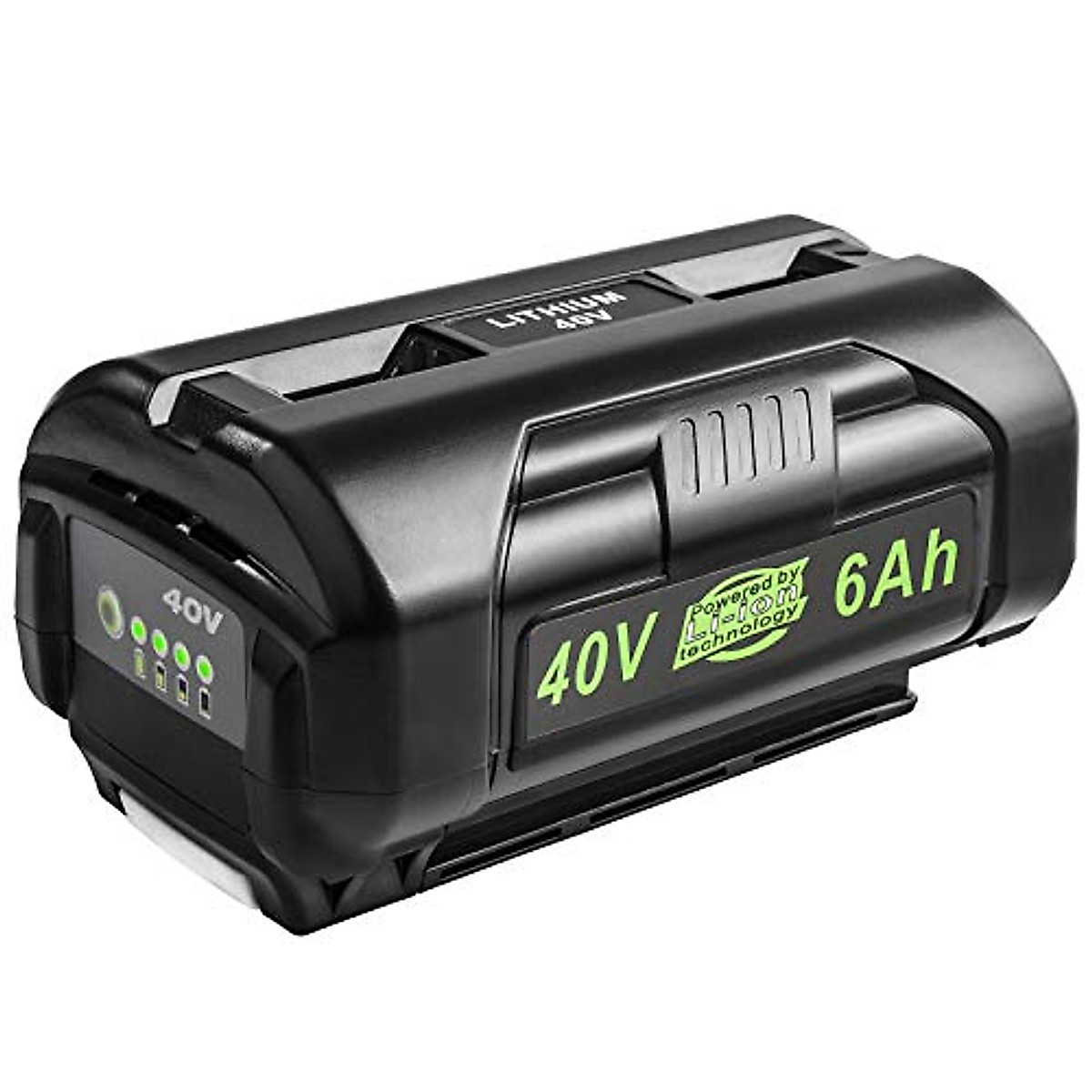 New Upgraded 6000Ah 40V Battery Replacement for Ryobi OP4015 OP40201 OP4026 OP40261 OP4030 OP40301 OP4040 OP40401 OP4050 OP40601 OP4026A OP4050A OP4060A Cordless Power Tools Battery