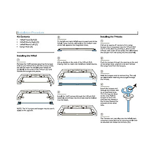 Hobie H-Rail Kit for Rear H-Track